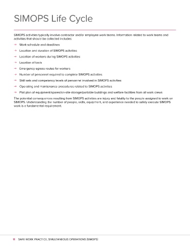 Page 14 - Simultaneous Operations (SIMOPS) - CCPS Safe Work Practice