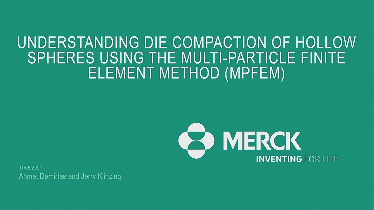 Understanding Die Compaction Of Hollow Spheres Using The Multi Particle